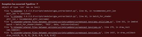 Error Message Issue 176 Nutti Screencast Keys GitHub