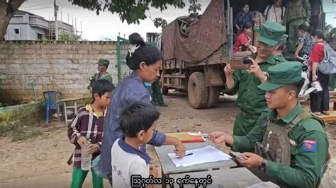 အရှေ့မြောက်တိုင်း စစ်ဌာနချုပ်မှ ဖမ်းဆီးရမိသည့် စစ်သုံ့ပန်း မိသားစုဝင် ၁၈၅ ဦးကို Mndaaက ငွေကျပ