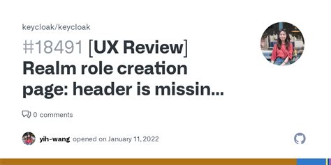 Ux Review Realm Role Creation Page Header Is Missing And Cancel Doesnt Work · Issue 18491