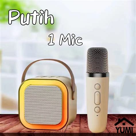 Ys Speaker Bluetooth Karaoke Mic Set Speaker Karoke Stereo Amplifier Party Wireless Mini