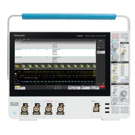 Tektronix Mso44 4 Bw 1000 Mixed Signal Oscilloscop Rapid Electronics