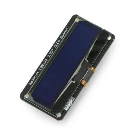 Vienspalvis Ekranas Oled 223 128x32px Su Stemma Qt