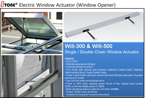 Buy Window Actuator Window Opener By Stonetech System Singapore