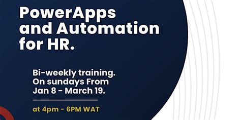 Victoria Erogunaiye On Linkedin Learn Powerapps And Automation For Hr