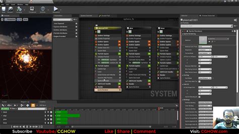 Magical Ball Effect Unreal Engine Niagara Tutorials Ue4 Niagara Electric Ball Cghow