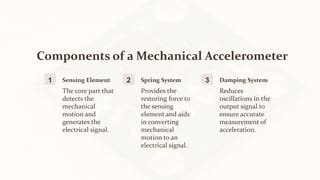 Introduction To Mechanical Accelerometers Pptx