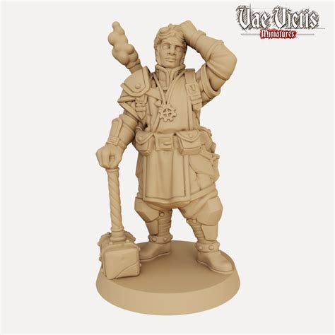 Warforged Artificer Miniature