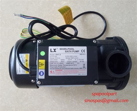 Lx Dh10 Hot Tub Spa Circulation Pump Bath Jet Pump 1hp 750w Whirlpool
