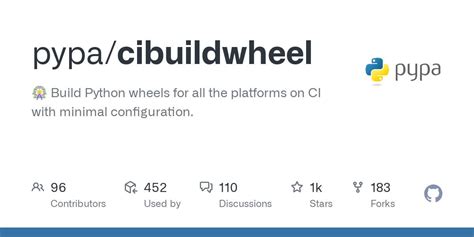 🎡 cibuildwheel build python wheels for 55 different platform cpu abi combinations with minimal