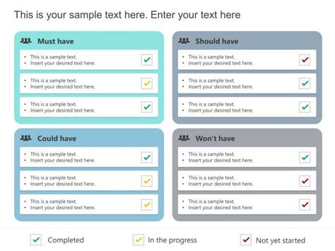 Project Task PowerPoint Template