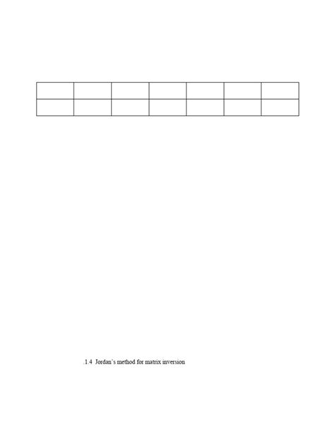 Course Outline Numerical Analysis Pdf Matrix Mathematics Numerical Analysis