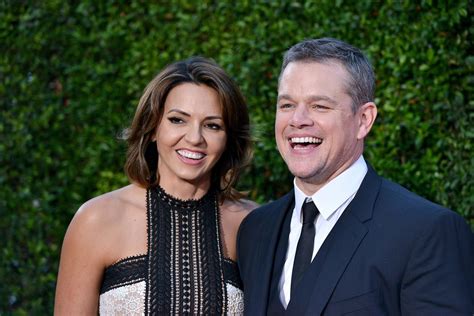 La Increíble Historia De Amor De Matt Damon Y La Argentina Luciana Barroso Al Verla Sentí Que