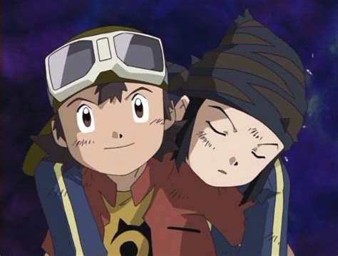 Welcome To The Silent Party Of One Digimon Frontier Pair Takuya Koji