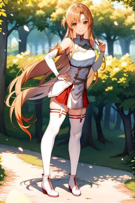 Asuna Asunasao 1girl Sexy Pose14 Highres Seaart Ai