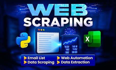 Web Scraping Create Email Lists Data Extraction Python By Xmaddin Fiverr