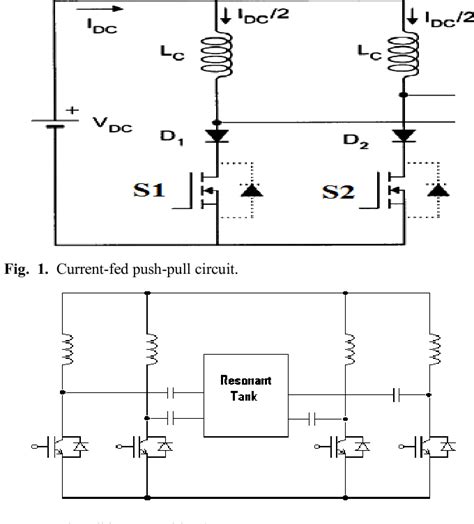 Figure 1 From Current Fed Parallel Resonant Push Pull Inverter With