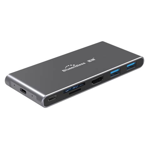In Type C Docking Station And M Ngff Solid State Drive Box Multi Function Hub Hub Multiport