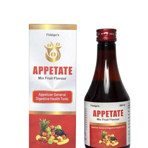 Appetate Syrup Fidalgo Healthcare