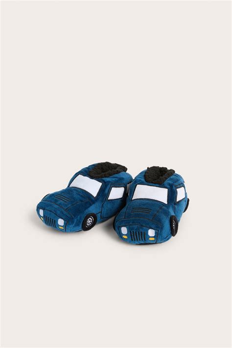 Tofflor Bilar Blå Barn Kappahl