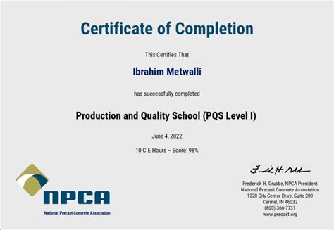 ibrahim metwalli b sc mba on linkedin happy to complete the national precast concrete