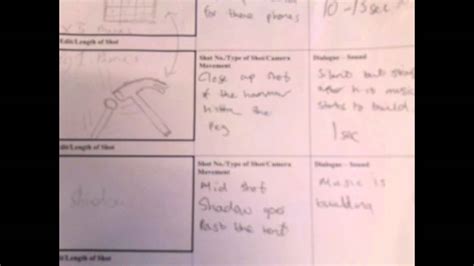 Animatic Storyboard Youtube