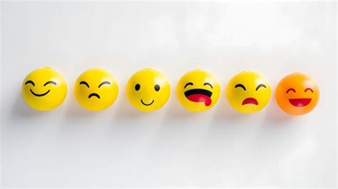premium ai image expressive emojis exploring emotions through vibrant