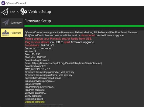 Firmware Installation Problem On Pixhawk Plane ArduPilot Discourse