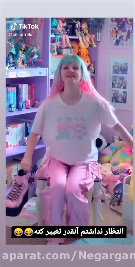 کلیپ تیک تاک دخترانه تغییر چهره