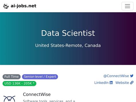 Hiring Data Scientist Remote Raimljobs