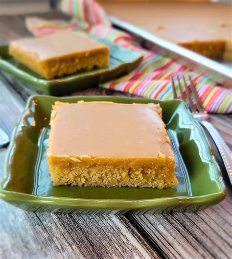 Caramel Sheet Cake With Caramel Icing Jamie Cooks It Up