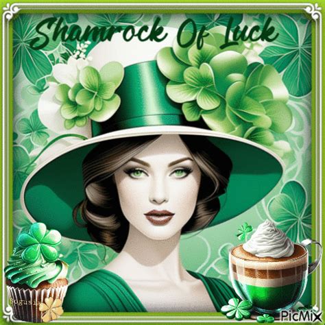 Shamrock Of Luck Free Animated  Picmix
