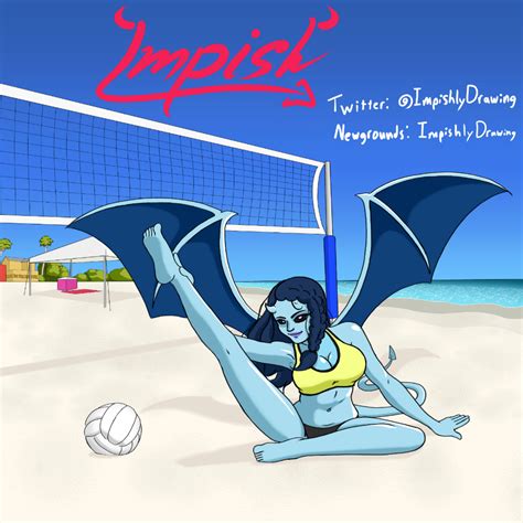 Vivi Sky Beach 1 By Impishlydrawing Hentai Foundry