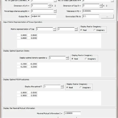 The Graphical User Interface Gui Of The Program Download Scientific Diagram