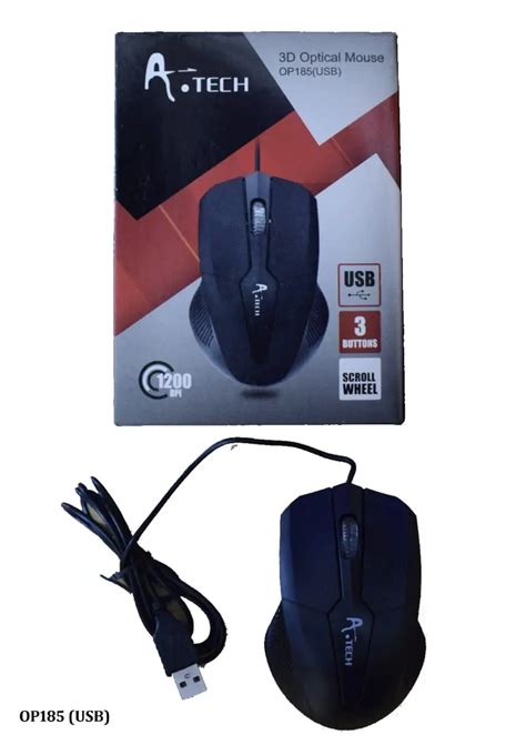 A Tech Op 185 USB Mouse ARS Trading Corporation BD