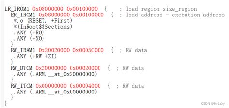 将关键代码和数据段定位到特定dtcm Ramitcm Ram中【stm32f767】itcm Ram Csdn博客