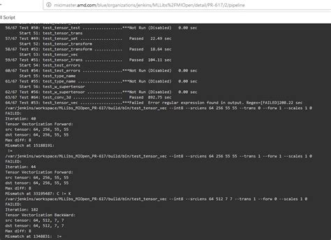 Weird Output Of Test Tensor Vec Issue ROCm MIOpen GitHub