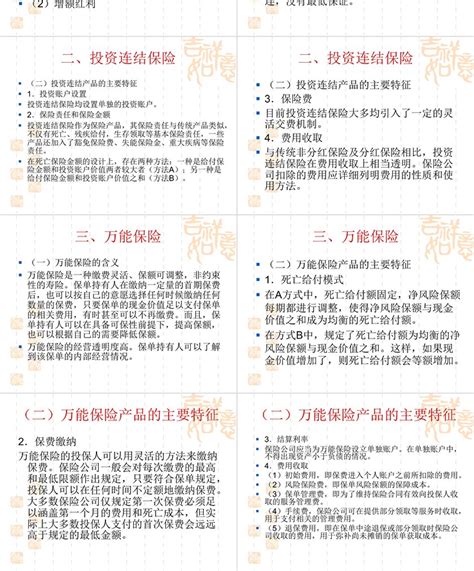第三章 人寿保险学习目标PPT 卡卡办公
