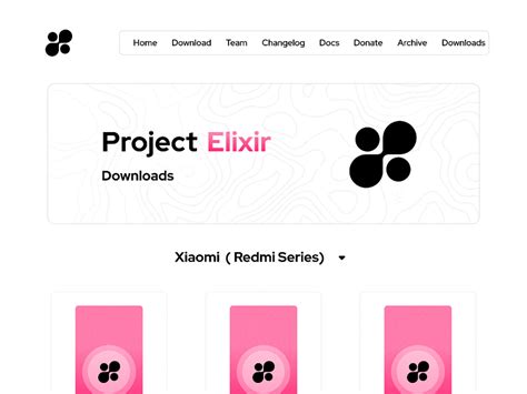Website Ui Design Project Elixir By Romeet Chatterjee On Dribbble