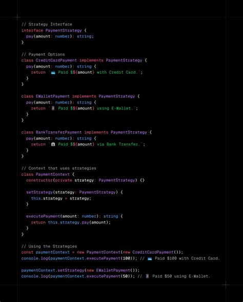 Taufik Pragusga On Linkedin Designpattern Typescript Strategypattern