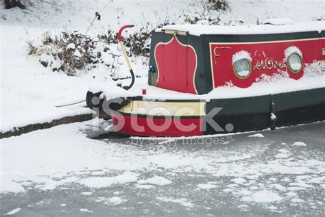 냉동된 운하 스톡 사진 Freeimages