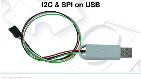 connecting i2c and spi to usb easily youtube