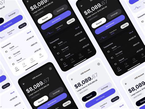 Mobile Banking App Ui Ux Design On Behance