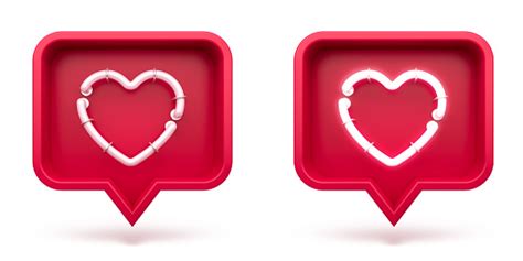 설정 같은 심장 아이콘 흰색 배경에 고립 된 빨간 핀에 네온 같은 기호입니다 3d 렌더링 소셜 네트워킹에 대한 스톡 사진 및 기타 이미지 Istock