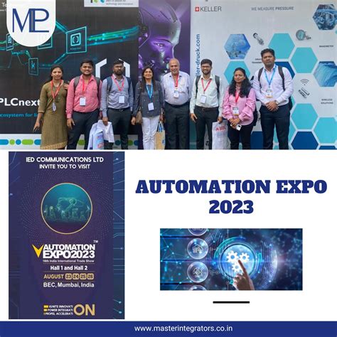 Master Integrators Pvt Ltd On Linkedin Industrialautomation Automationexpo2023 Exhibition
