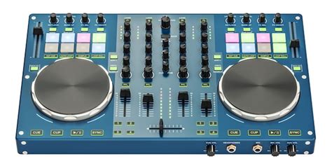 Premium Photo Dj Console 3d Rendering