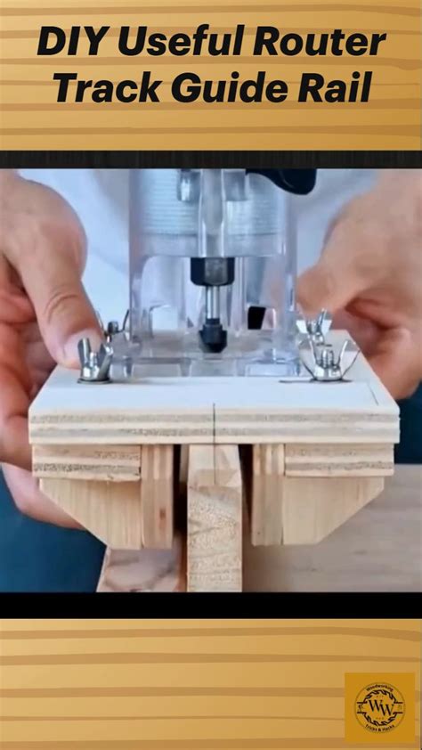 DIY Useful Router Track Guide Rail Woodworking Projects In 2024 Woodworking Projects Diy