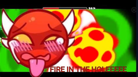 Fire In The Hole Geometry Dash Youtube