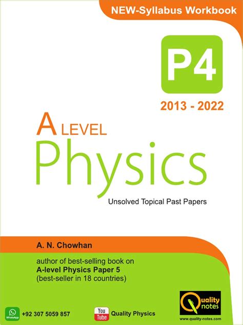a2 physics p4 topical workbook 2013 to 2022 pdf physics electricity