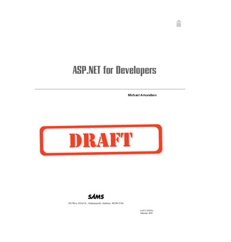 Pdf Asp Net For Developers