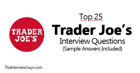 Top Trader Joes Interview Questions With Sample Answers